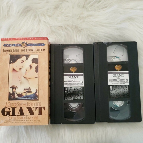 Warner Bros. | Media | Giant Vhs 996 2tape Set 2pack Letterboxed 4th ...